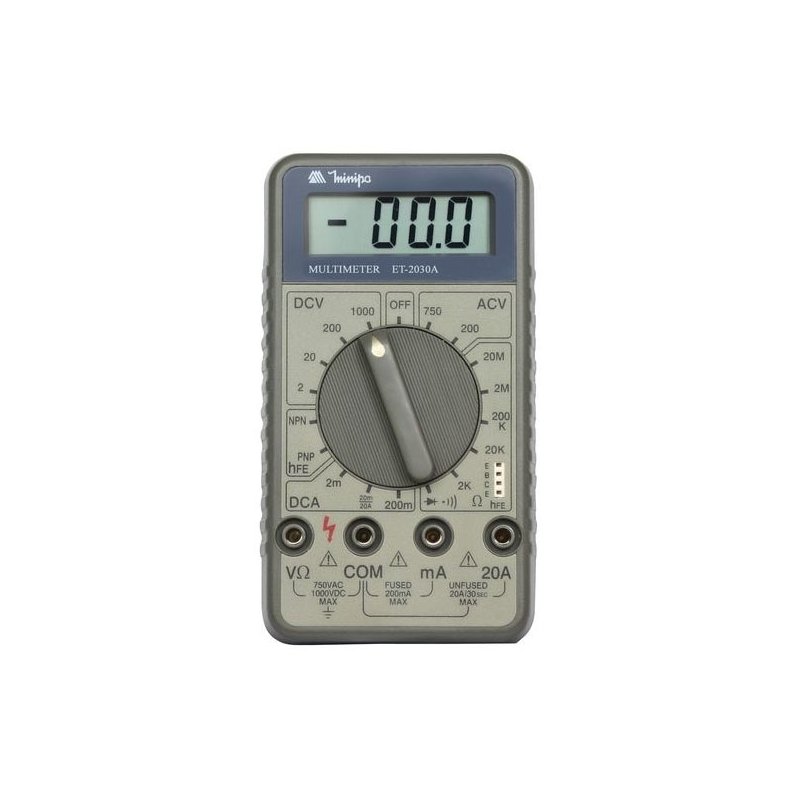 Digital Multimeter Minipa ET-2030A - GsmServer