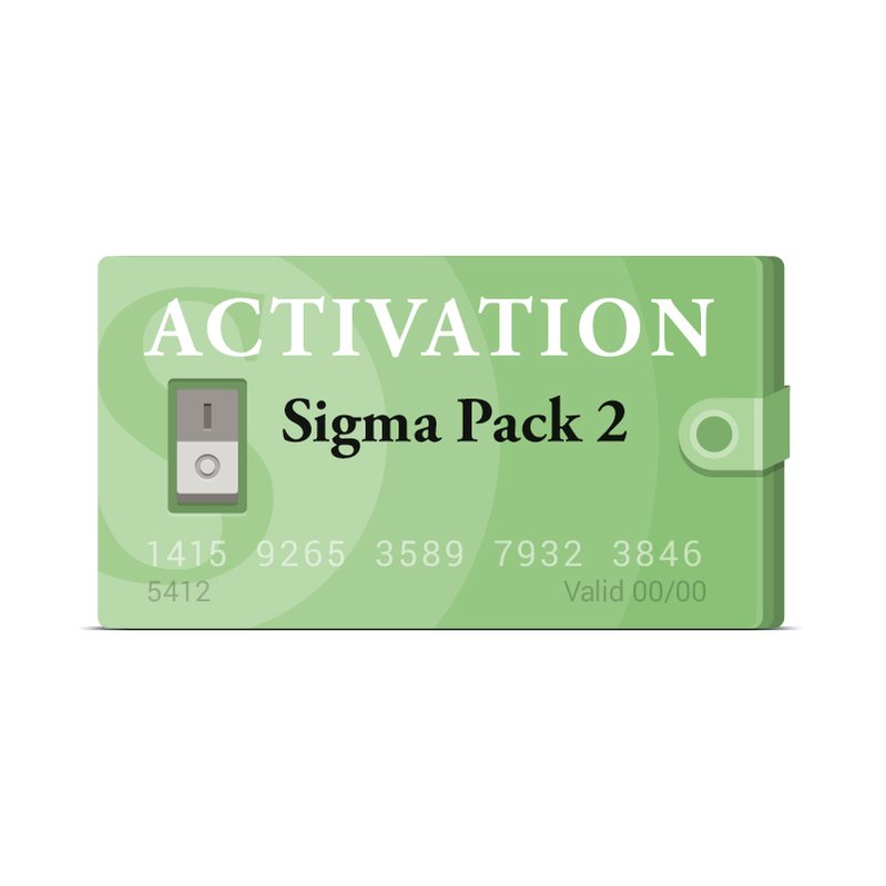 Activación Pack 2 para Sigma - GsmServer