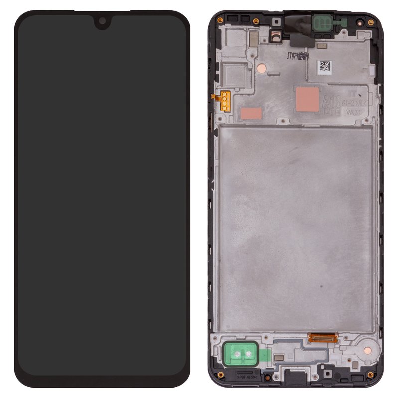 Pantalla LCD puede usarse con Samsung A165 Galaxy A16, negro, con marco, Original (PRC) - GsmServer